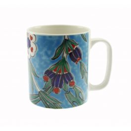 Porcelain Authentic Traditional Flower Mug - 8x8 - Colorful Mugs ...